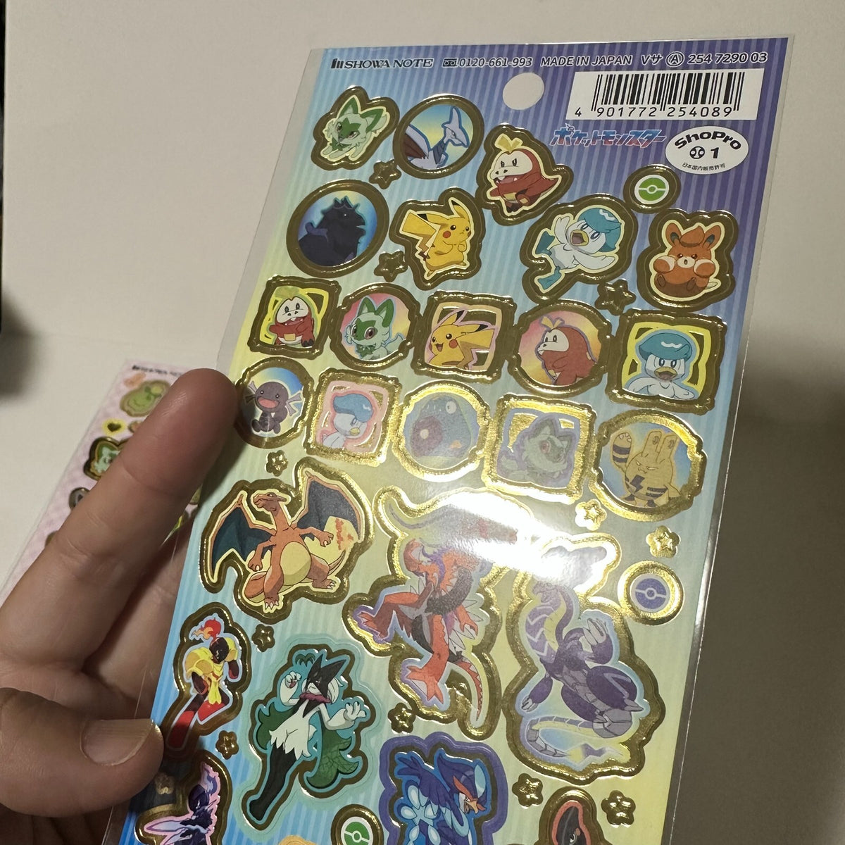 Showa Note Pokémon Stickers - Violet & Scarlet– MAIDO! Kairashi Shop