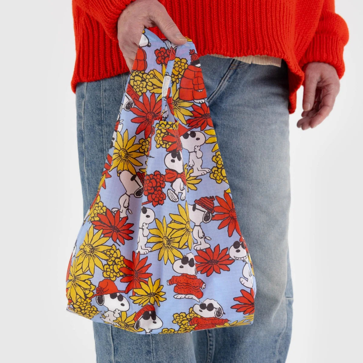 BAGGU Baby Baggu Peanuts Collab - Floral Snoopy | MAIDO! Kairashi Shop